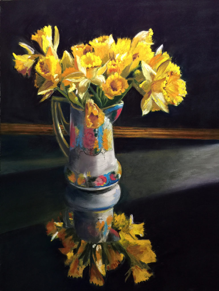 Daffodil-Still-Life | Juanita Nelson Artist
